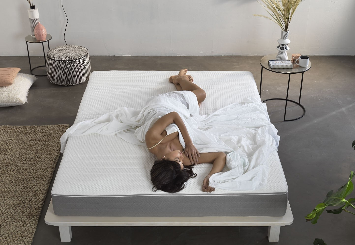 Matelas à mémoire de forme Sunset, épaisseur 20 cm, mousse à mémoire d – SomProduct France